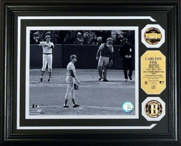 Carlton Fisk 1975 World Series Photo Mint