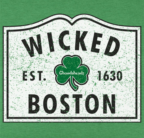 Wicked Boston Sign Shirt